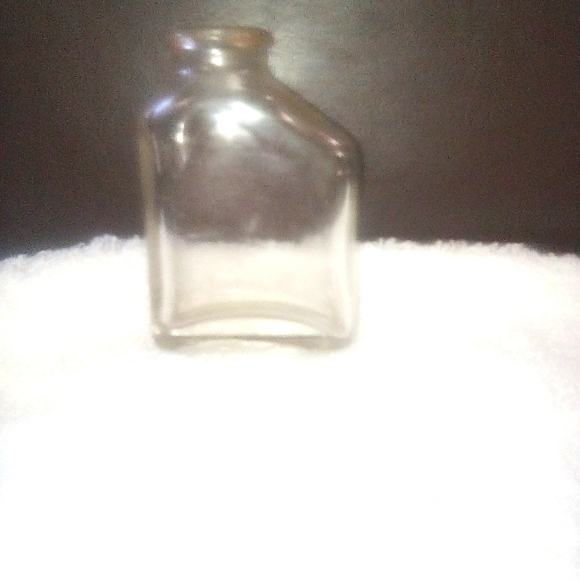 no brand | Other | Extremely Rare Small Clear Glass Vintage Bottle ...